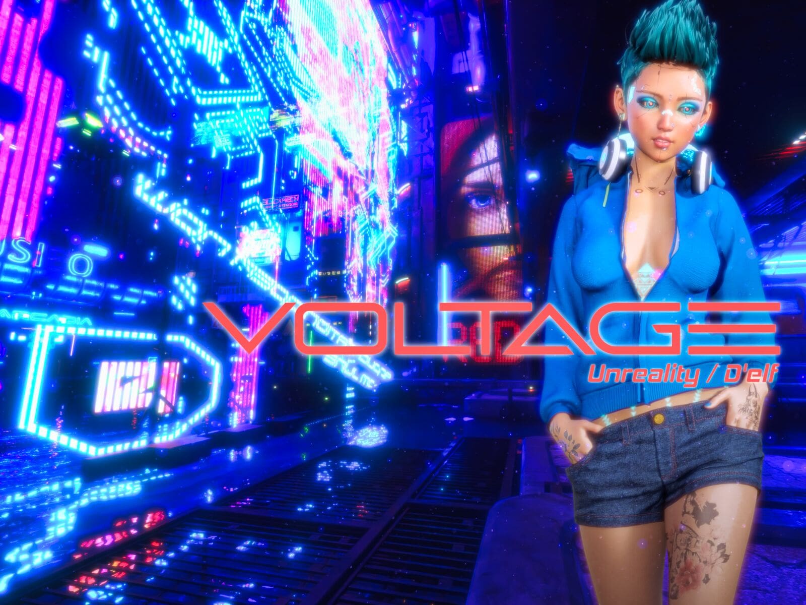 PV制作用のEDM・ダブステップ「VOLTAGE」のプレビュー用のデモをアップしました。 – 【d-elf】